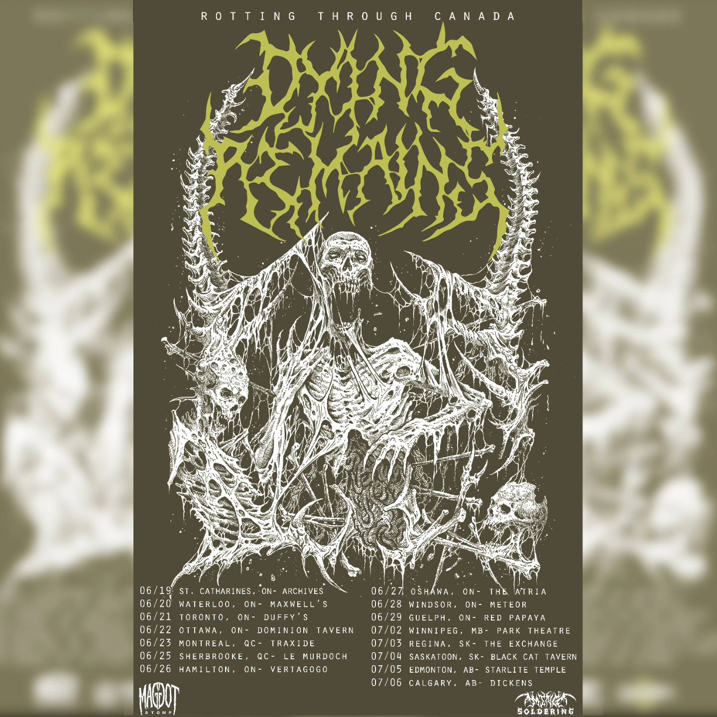 Dying Remains - Rotting Through Canada
